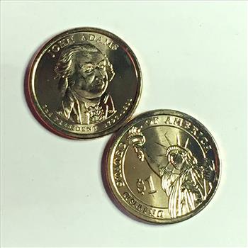 2007-P & D John Adams Commemorative Presidential Dollars*High Grade ...