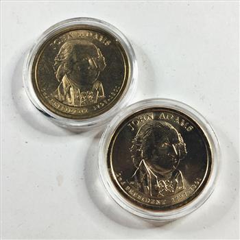 2007-P & D John Adams Commemorative Presidential Dollars*High Grade ...