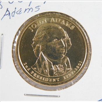 2007-P John Adams Commemorative Presidential Dollar - Brilliant ...