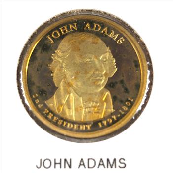 2007-S John Adams Proof Presidential Commemorative Dollar*Deep Cameo ...