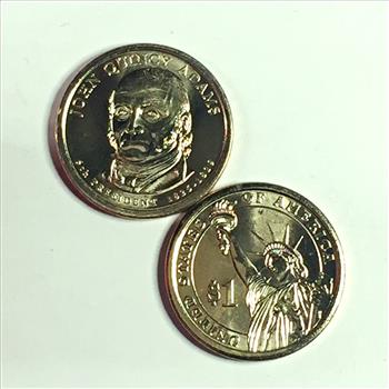 2008-P & D John Quincy Adams Commemorative Presidential Dollars*High ...