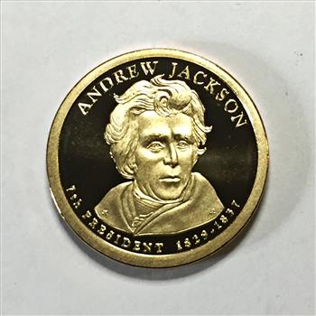 2008-S Proof Andrew Jackson Presidential Commemorative Dollar*DCAM ...