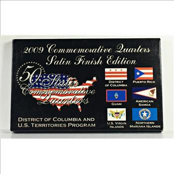 2009 Satin Finish Edition Commemorative D. C. and US Territories ...