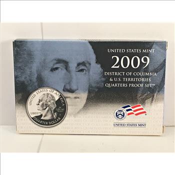 2009 United States Mint District of Columbia & US Territories Quarters ...