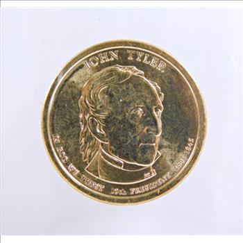 2009-D John Tyler and Zachary Taylor Commemorative Presidential Dollars ...