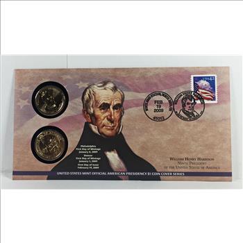 2009-P & D William Henry Harrison Uncirculated Commemorative ...
