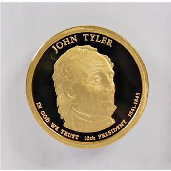 2009-S Proof John Tyler Commemorative Presidential Dollar*DCAM ...