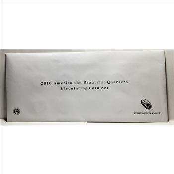 2010-P & D America the Beautiful Quarters Coin Set*Set of 10 ...