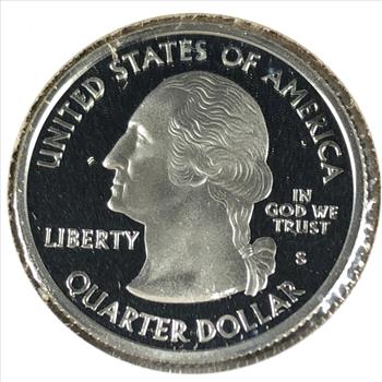 2010-S Proof Silver America the Beautiful-Yellowstone National Park ...