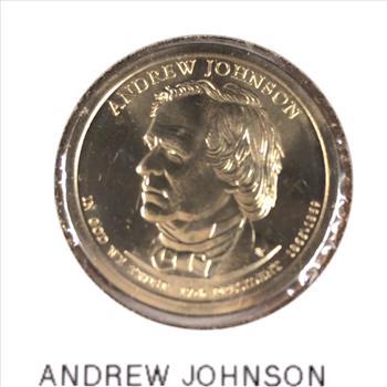 2011-P Andrew Johnson Presidential Commemorative Dollar*High Grade with ...