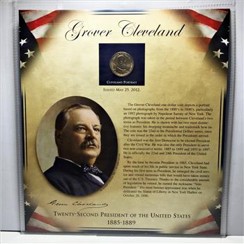 2012 Grover Cleveland (first term) Uncirculated Commemorative ...