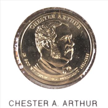 2012-P Chester A. Arthur Presidential Commemorative Dollar*High Grade ...