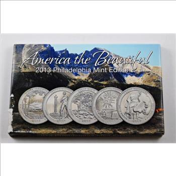2013 America the Beautiful Philadelphia Quarters Mint Set*In Original ...