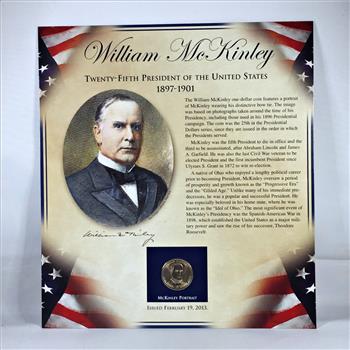 2013 William McKinley Commemorative Presidential $1*Uncirculated ...
