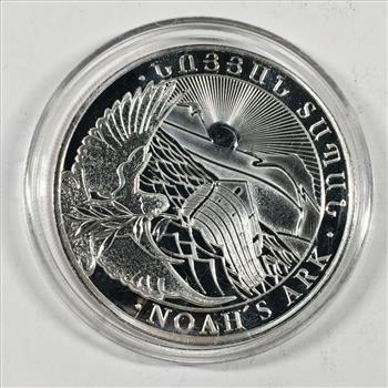 2014 Armenia Proof Silver Noah's Ark 500 Dram*1oz .999 Fine Silver ...
