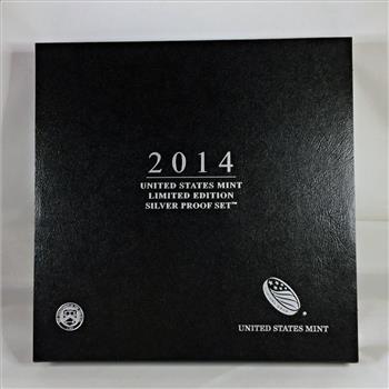 2014 United States Mint Limited Edition Silver Proof Set*American Eagle ...