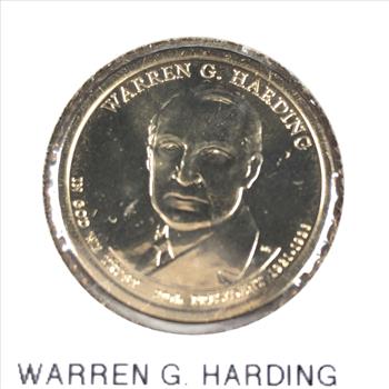 2014-D Warren G. Harding Presidential Commemorative Dollar*High Grade ...