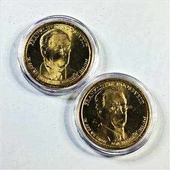 2014-P & D Franklin D. Roosevelt Commemorative Presidential Dollars ...