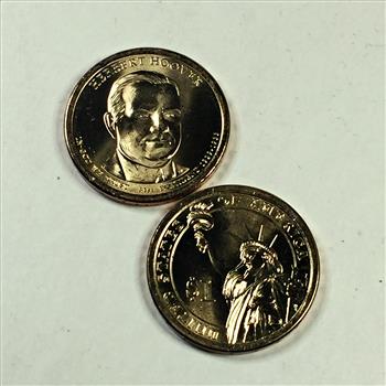 2014-P & D Herbert Hoover Presidential Commemorative Dollars*High Grade ...
