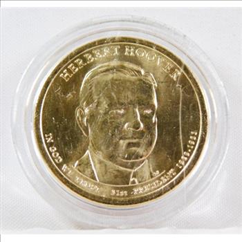 2014-P Uncirculated Herbert Hoover Commemorative Presidential Dollar*In ...
