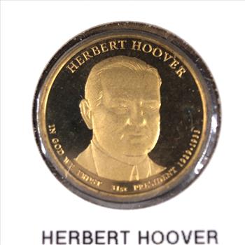 2014-S Proof Herbert Hoover Presidential Commemorative Dollar*Deep ...