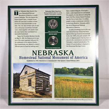 2015-P & D America the Beautiful Homestead National Monument Quarters ...