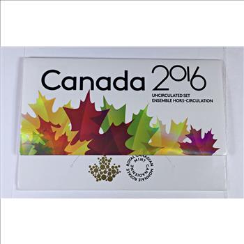 2016 Royal Canadian Mint Uncirculated Coin Set*In Original Mint ...