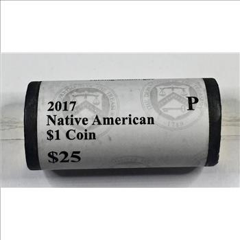 2017-P $25 Native American Sequoyah U.S. Mint Sealed Brilliant ...