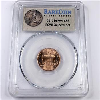2017-P Lincoln Head Shield Cent*Graded Gem BU by RCMR for 2017 Denver ...