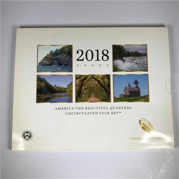 2018 American the Beautiful Quarter Set in Original Govt Packaging ...