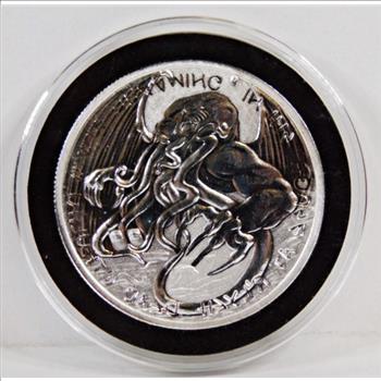 2021 Tokelau Cthulhu Mythology Silver Proof Two Dollars*1oz .999 Fine ...