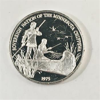 24.9 Grams .999 Fine Proof Silver Medallion*Sovereign Nation of the ...