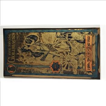 5 Nevada Goldbacks*1/200th Troy Ounces of 24K Gold*For Circulation in ...