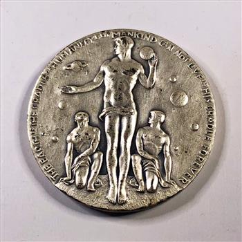 5+oz .999 Fine Silver High Relief Medallion*Commemorating Apollo XVII ...