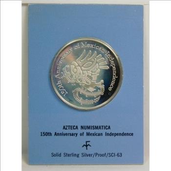 Solid Sterling Proof Silver 39 mm in Diameter Coin/Medal - 150th ...