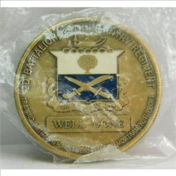 Challenge Coin - 2D Battalion, 29th Infantry Regiment - 1.5" Diameter ...