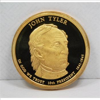 2009-S John Tyler Presidential One Dollar Proof Proof Coin | Property Room