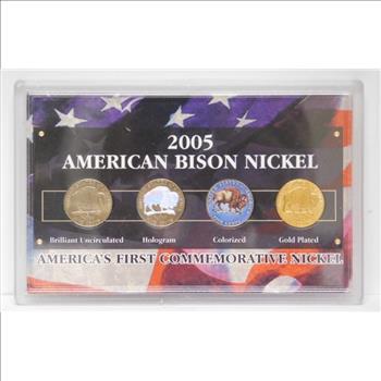2005 American Bison Nickel Collection w/COA - America's First ...