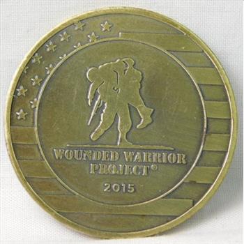 2015 Wounded Warriors Project Challenge Coin | Property Room