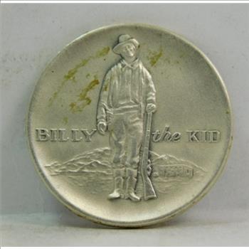 1869-1969 Billy the Kid Lincoln County New Mexico Centennial - .999 ...