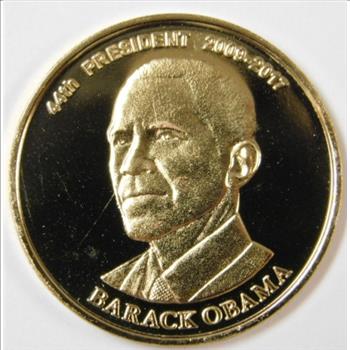 Barack Obama - Private Issue Proof Presidential Medallion/Coin - 44th ...