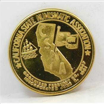 California State Numismatic Association Commemorative Medal/Coin - 1994 ...