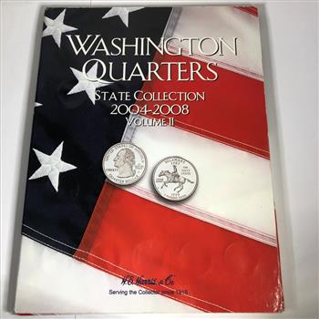 Washington State Quarters 2004-2008 High Grade Complete Set in Album ...