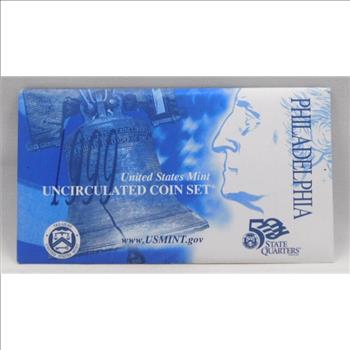 1999 US Mint Uncirculated Philadelphia Coin Collection - In Original ...