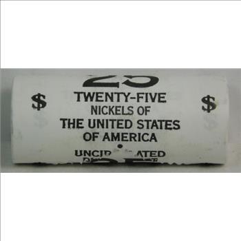 2005 Roll Unopened/Uncirculated Bison Nickels from the Denver Mint - 25 ...