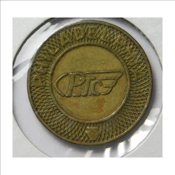 Vintage Philadelphia, PA Transportation Token | Property Room