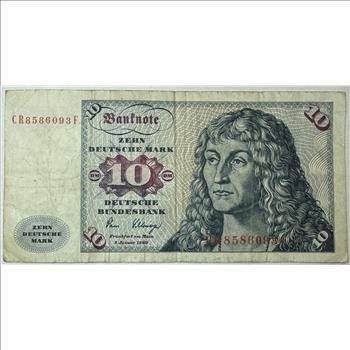 1980 Federal Republic of Germany 10 Deutsche Mark Lucas Cranach the ...