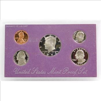 1992 US Proof Set Original Government Packaging | Property Room
