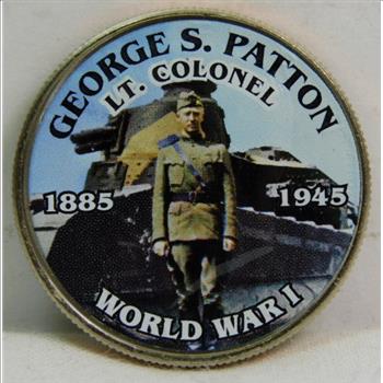 1885-1945 George S. Patton World War I Colorized Commemorative on ...