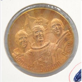 Apollo XII "Return To The Moon" Copper Medal | Property Room